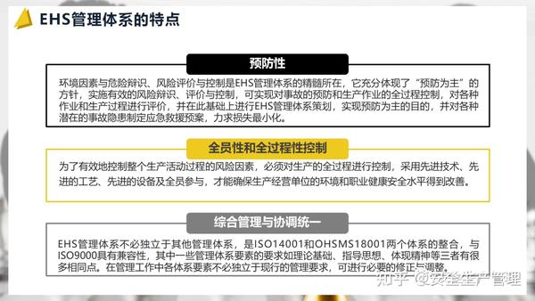 PPT | EHS管理体系基础培训（60页） - 知乎