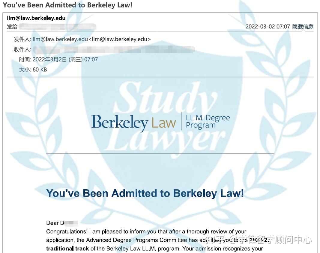 Berkeley大放榜！40+的LLM以及2位JD，来看看首轮录取者有什么样的背景！ - 知乎