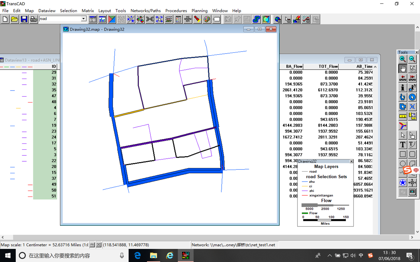 TransCAD —— 流量分配操作指南 - 知乎