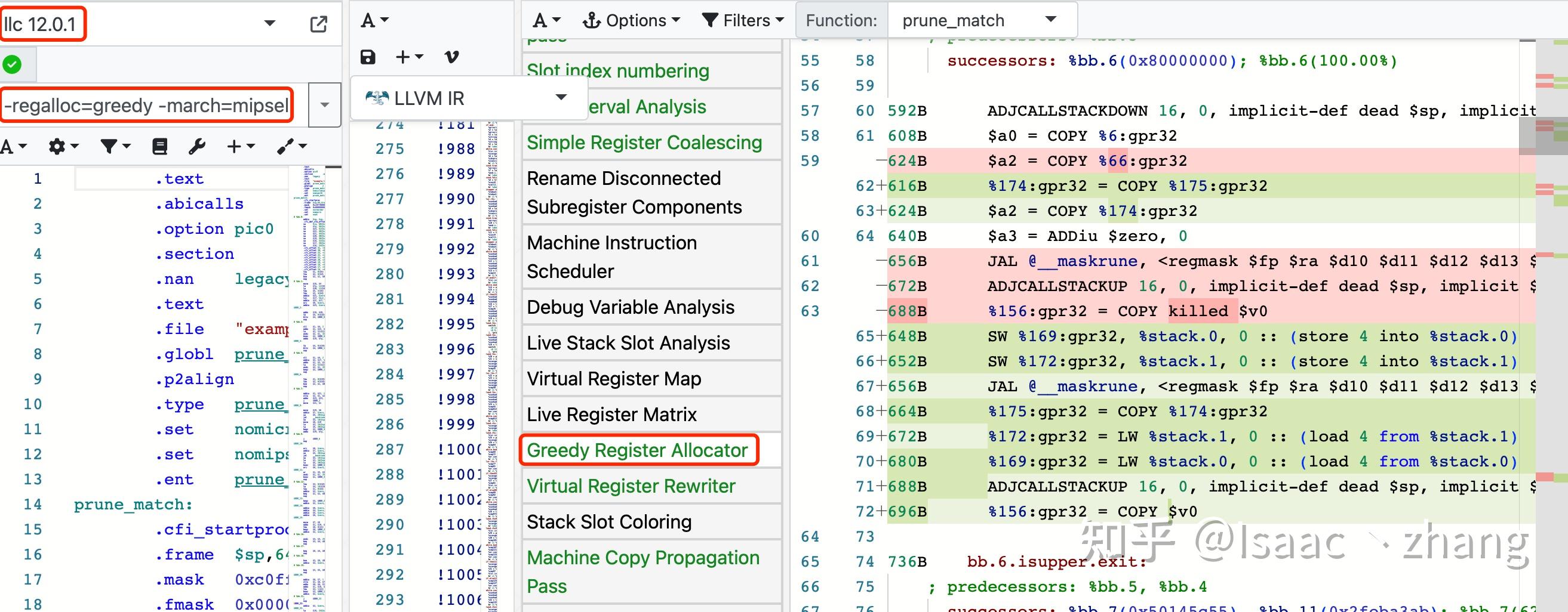 过一遍LLVM中Register Allocate 相关pass源码(greedy allocator) - 知乎