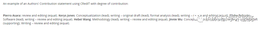 投稿时需要附上CRediT Author Statement，怎么写？ - 知乎