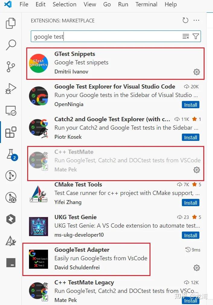 C++ gtest单元测试 - 知乎