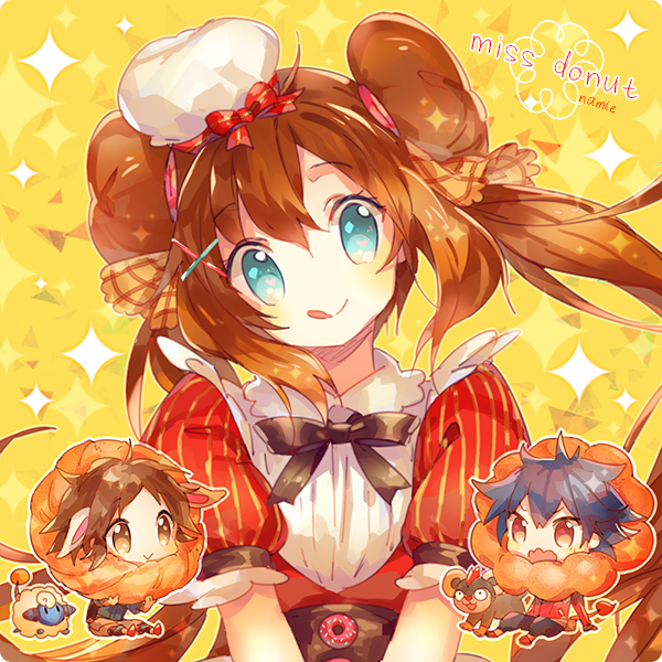 【画师推荐】 插画师Namie——澄闪、水月亲妈，色彩超绝的日系平涂！3829860|插画&壁纸 - 知乎