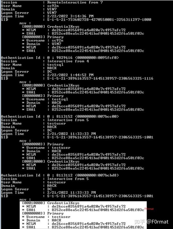 域渗透-哈希传递攻击(Pass The Hash/Key) - 知乎
