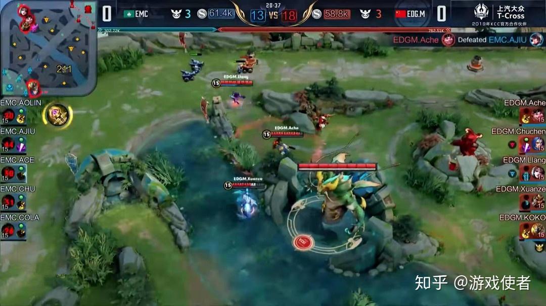 EDGM绝境翻盘，浪浪貂蝉打出14000经济，拿下MVP - 知乎