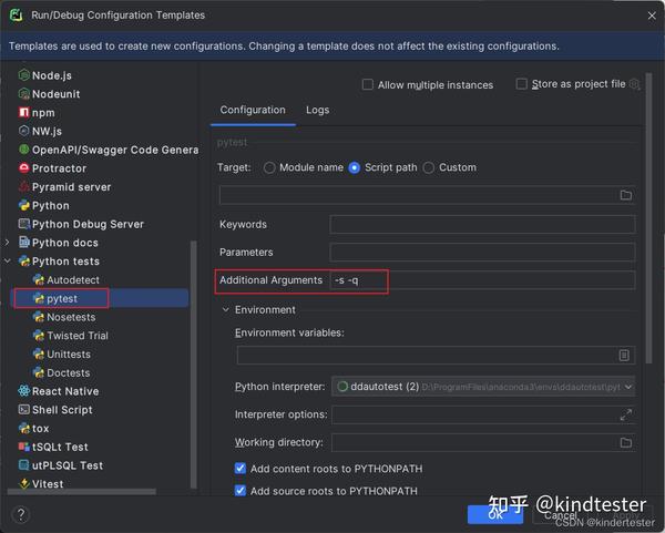 设置pycharm使用pytest执行测试用例时，输出print语句至控制台 - 知乎