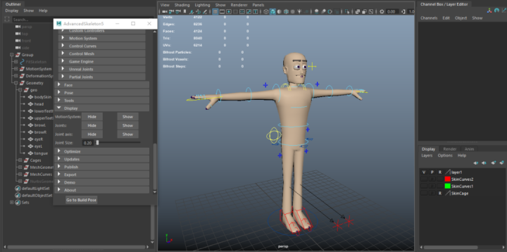 Advanced Skeleton绑定生成基础 - 知乎
