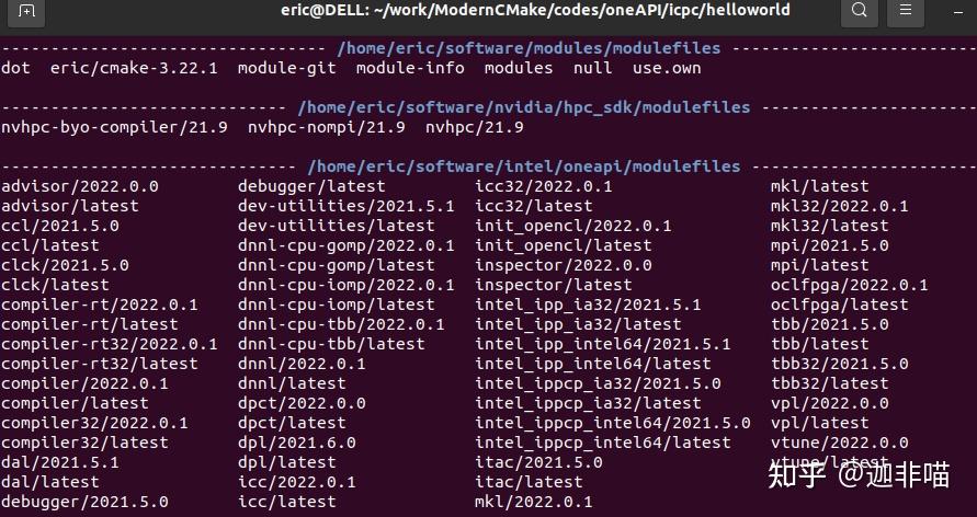 Ubuntu+CMake+oneAPI+icpc编译简单helloworld代码 - 知乎