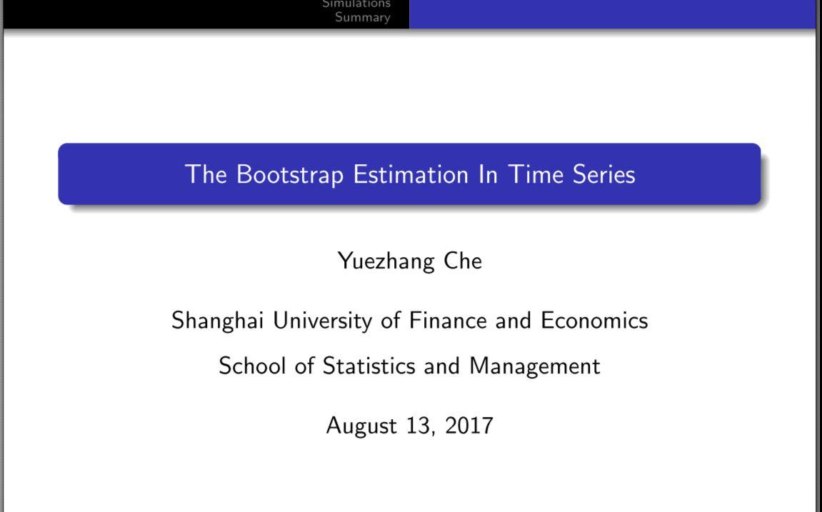 【Alpha-Nebula】时间序列数据的Bootstrap方法（含视频） - 知乎