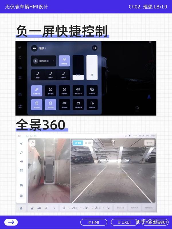 无仪表汽车HMI设计｜理想L8/L9中控屏HMI设计分析 - 知乎