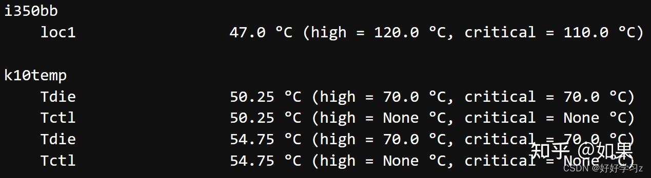 Python读取Windows和Linux的CPU、GPU、硬盘等部件的温度 - 知乎