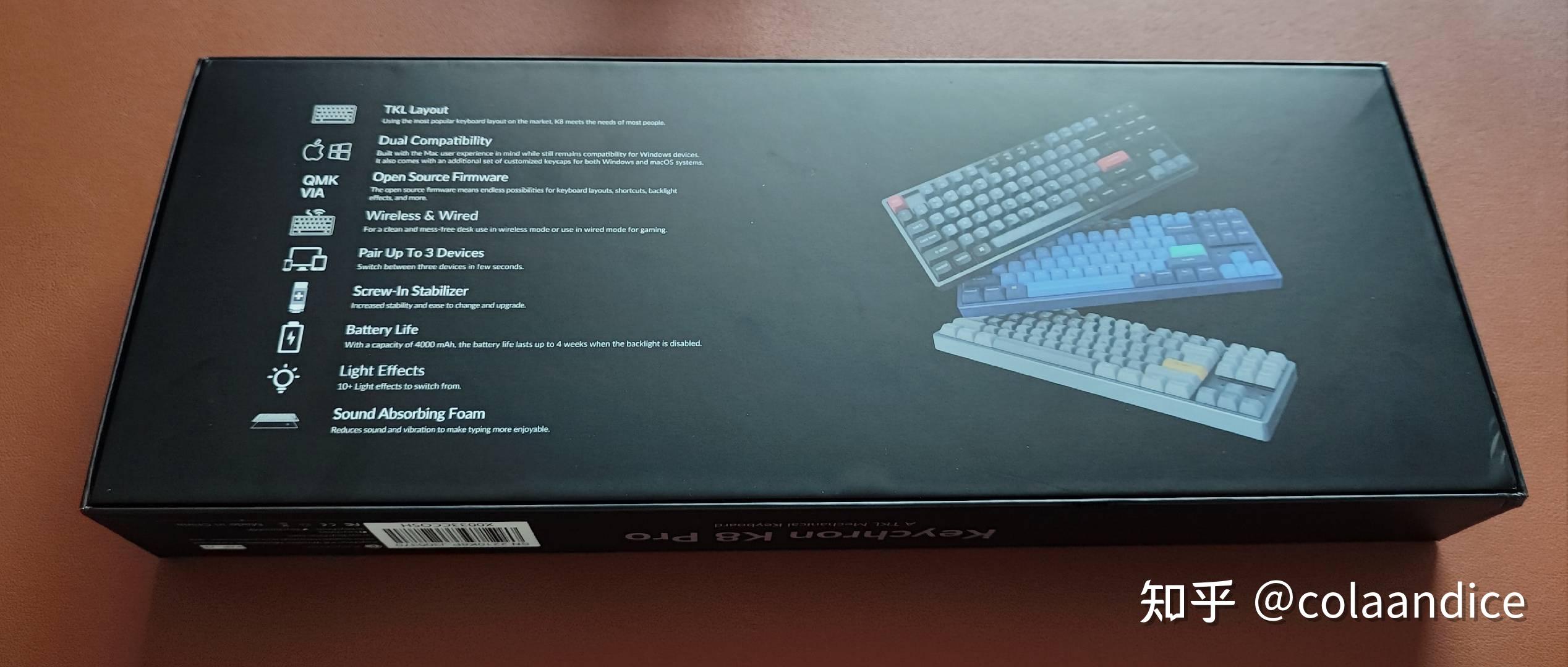 Keychron K8 Pro 机械键盘评测 - 知乎