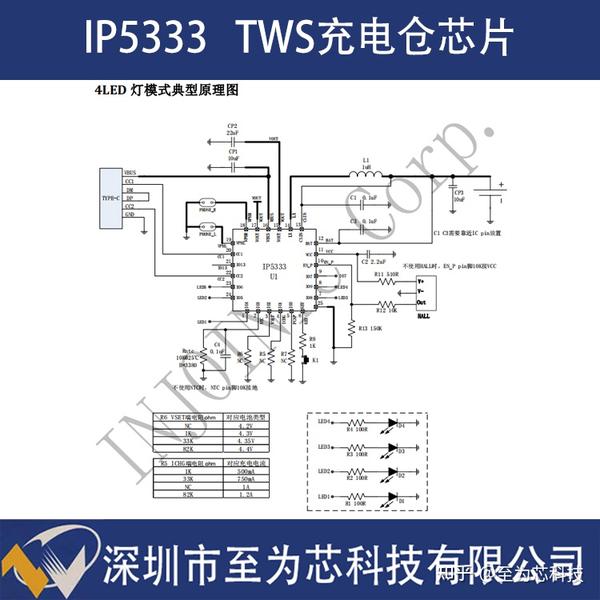 TWS蓝牙耳机充电盒芯片IP5333的应用方案，支持188数码管和LED灯显 - 知乎