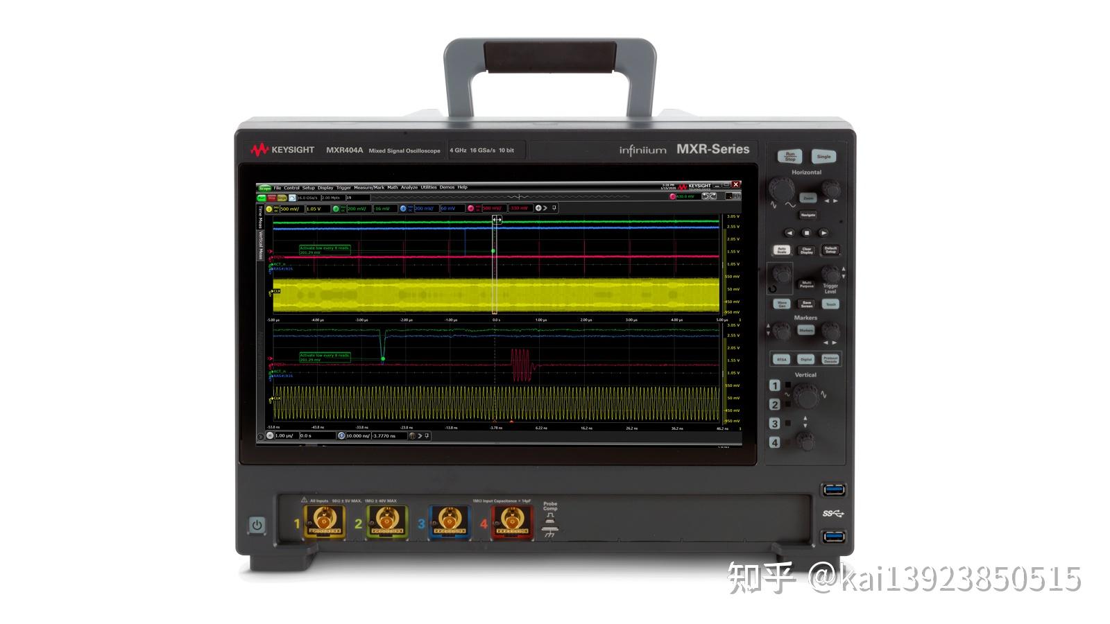 是德科技（MXR404A)MXR408A八通道4G带宽八合一混合信号示波器 - 知乎