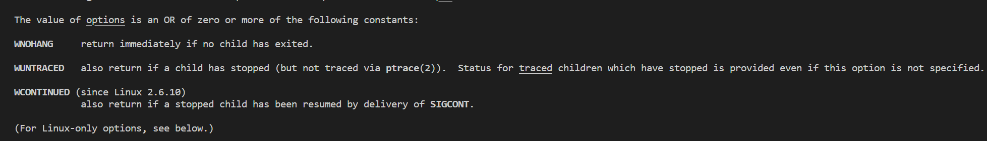 Linux --- waitpid函数 - 知乎