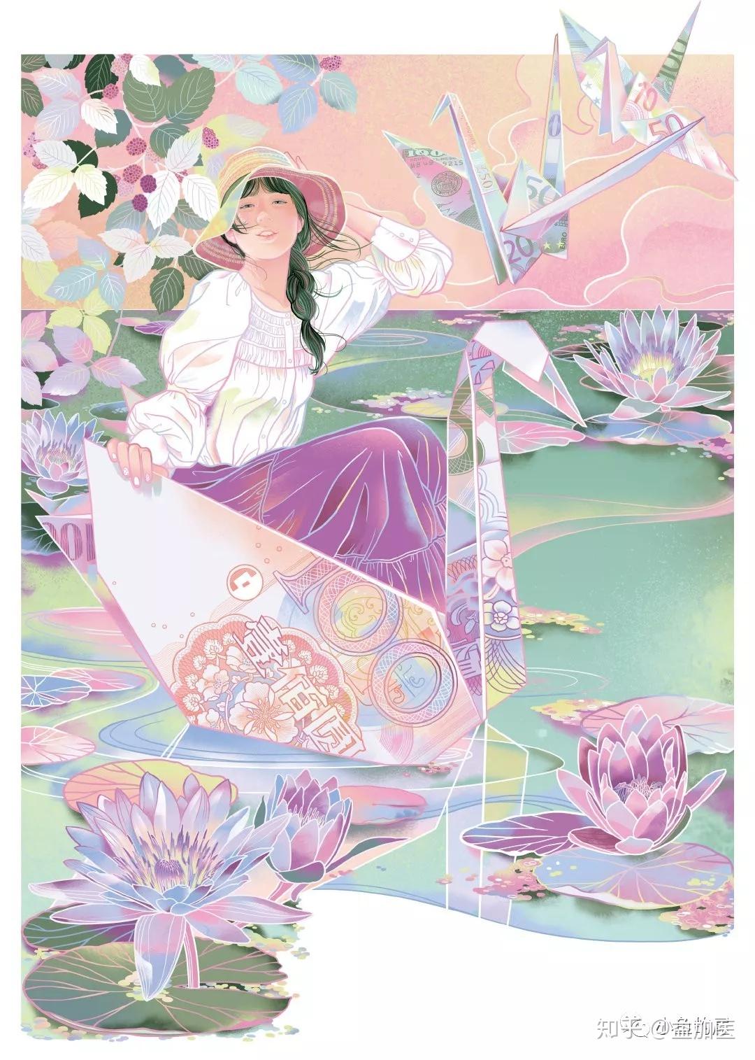 吹爆《中国日报》国际版插画师李旻，太高产！还为《哈利波特》绘制了封面~ - 知乎