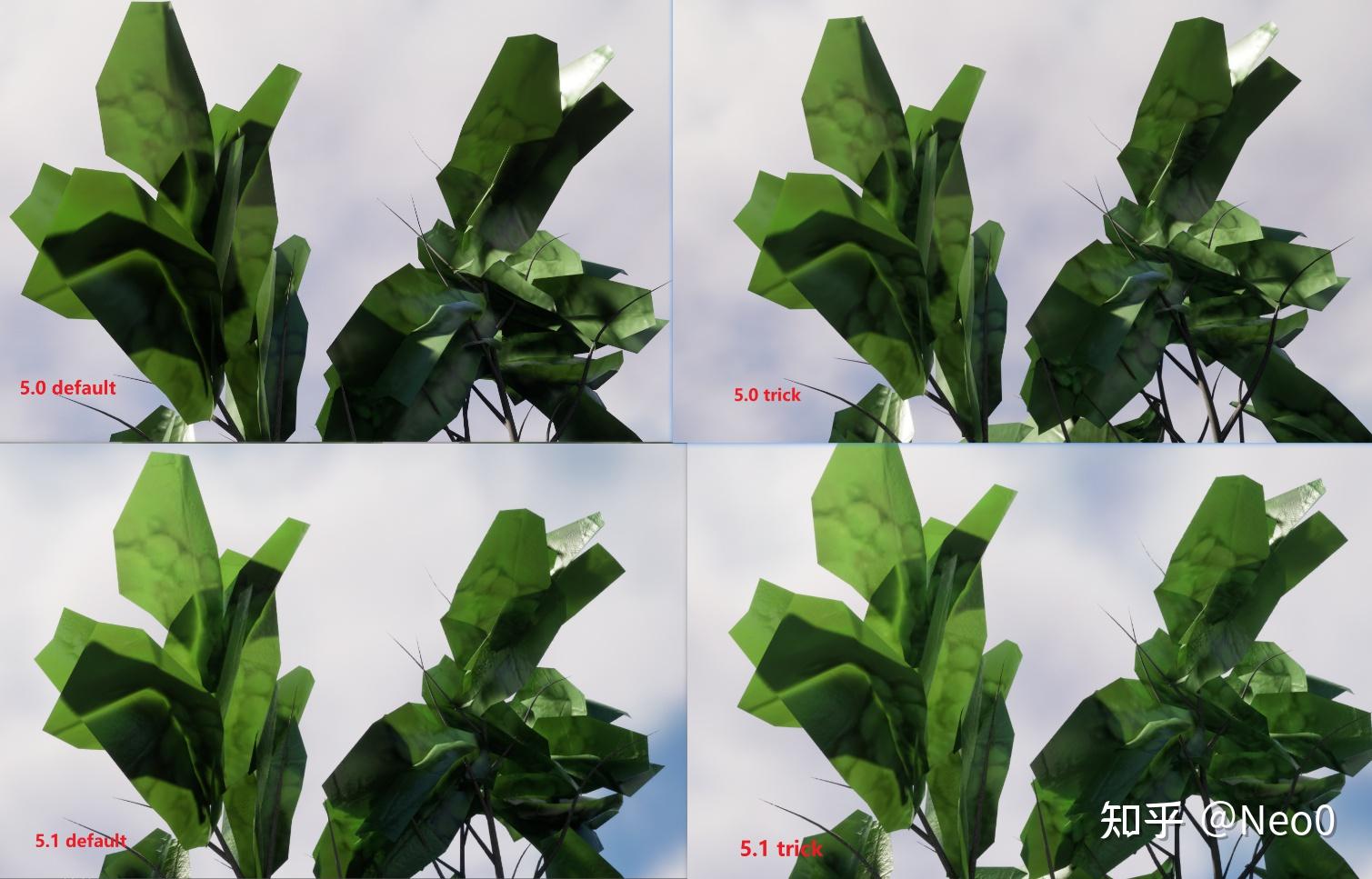 UE5.1 Two Side Foliage材质改进及优化 - 知乎