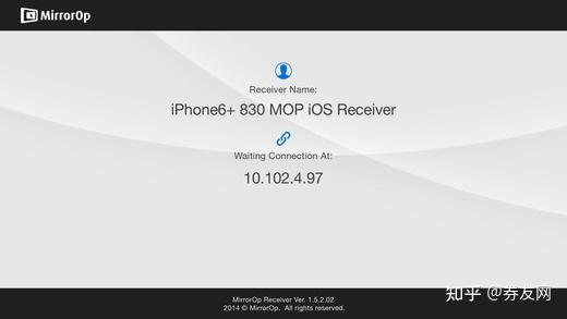 AWiND MirrorOp Receiver for iOS - 知乎