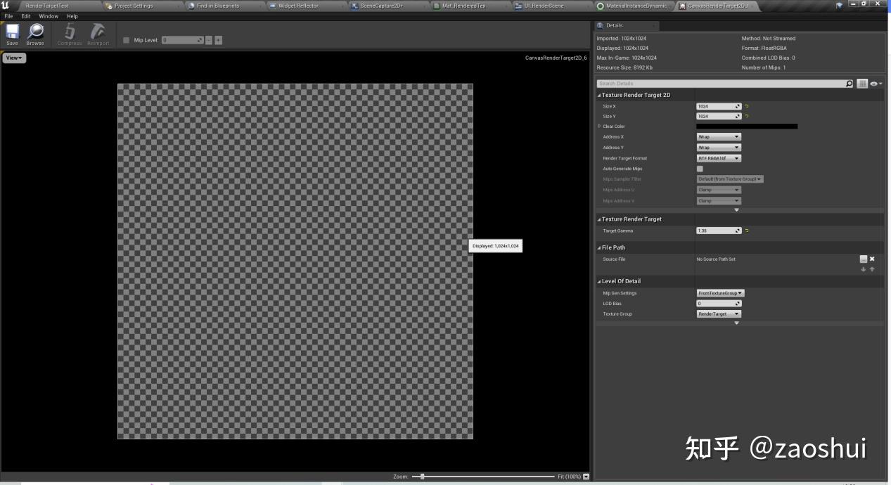 UE4 SceneCapture2D基础用法 - 知乎