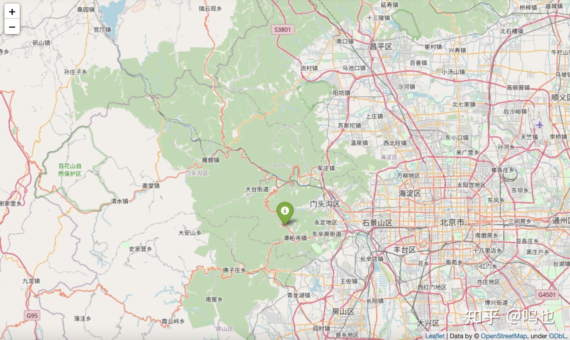 folium(地图可视化)的使用方法 - 知乎