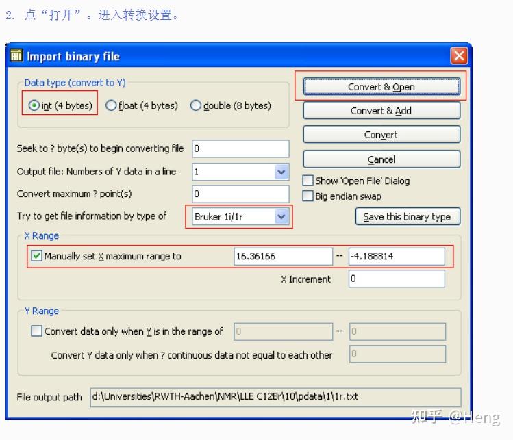 PolyPro 处理核磁 NMR 数据，核磁 1r, 1i, fid 文件读取 - 知乎