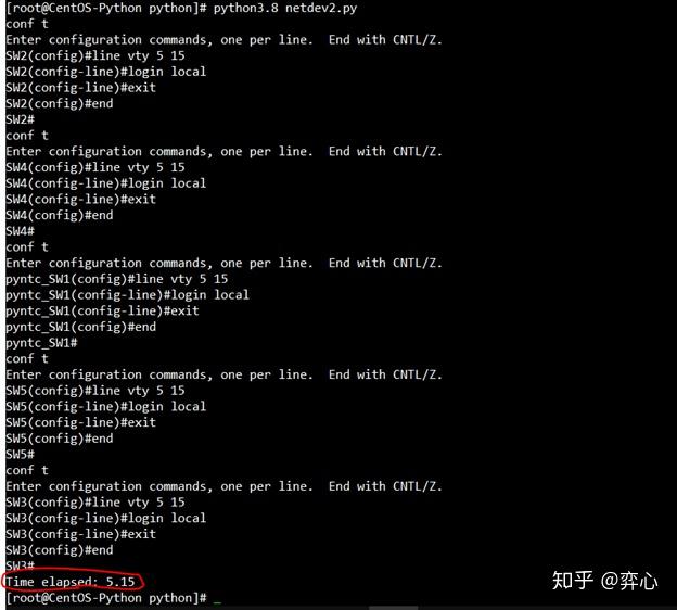网络工程师的Python之路 -- netdev（异步并发） - 知乎
