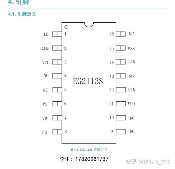 EG2113S替代IR2113,IR2110，600V2A半桥驱动芯片 - 知乎