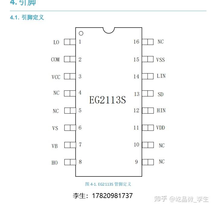 EG2113S替代IR2113,IR2110，600V2A半桥驱动芯片 - 知乎