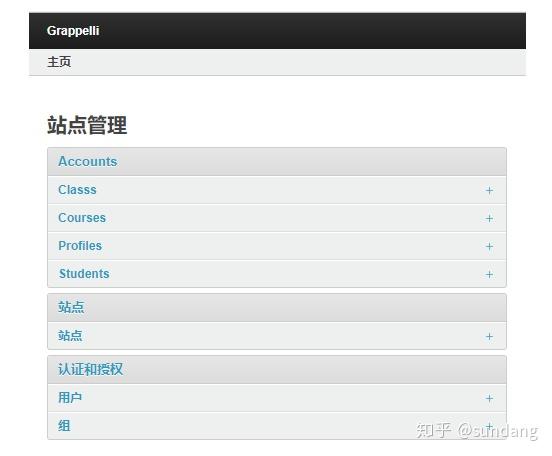 Django Grappelli 后台管理 - 知乎