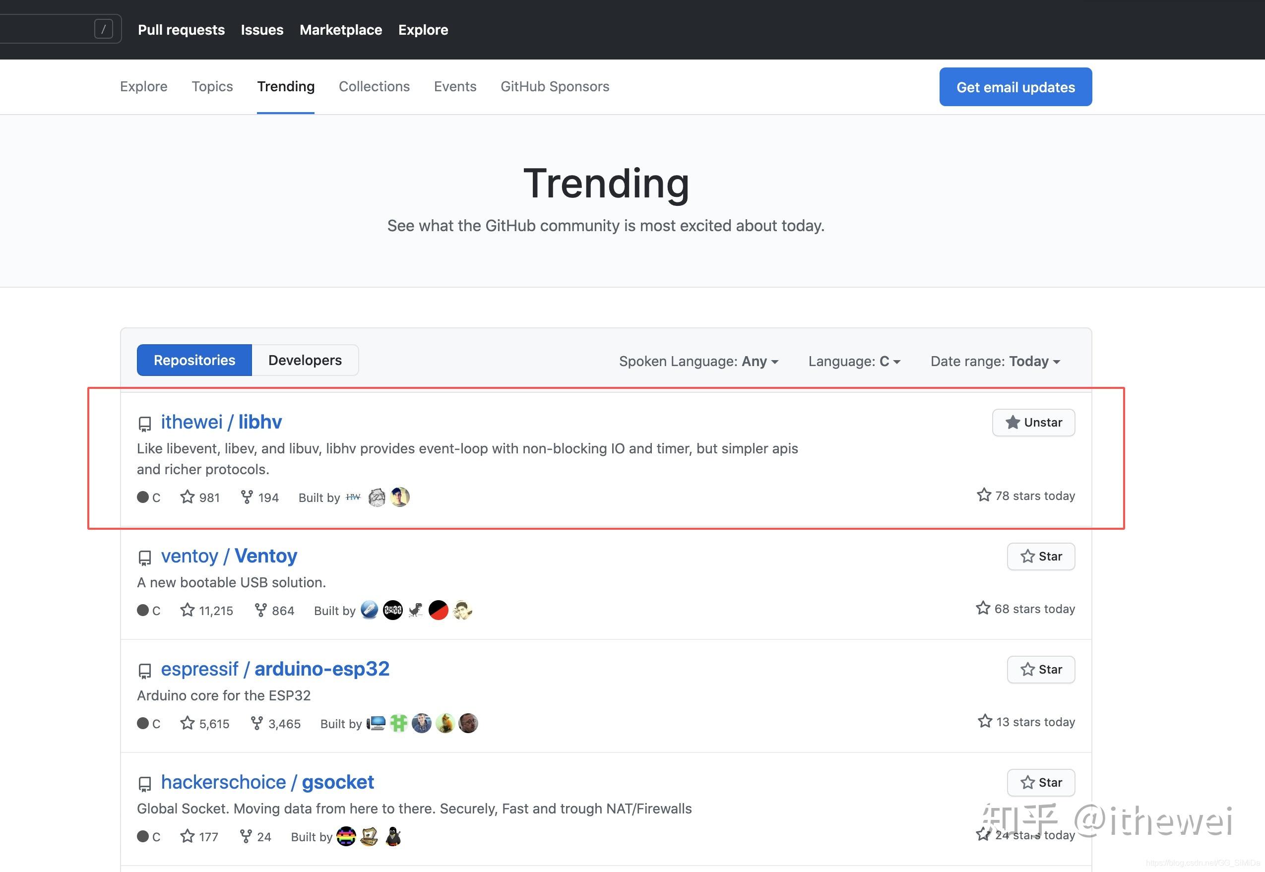 国产开源cc网络库libhv为何能上github Trending 知乎