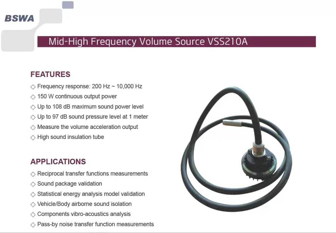 NVH实验用声源 -Volume Sources for NVH Applications - 知乎