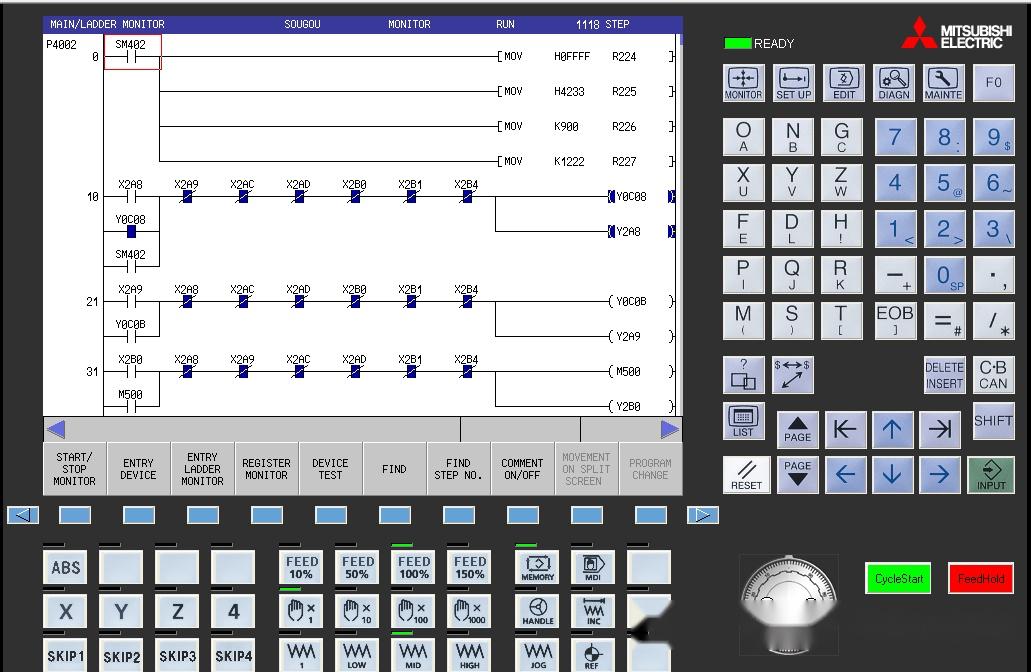 三菱 | M70按“F0”键无法进入PLC画面？ - 知乎