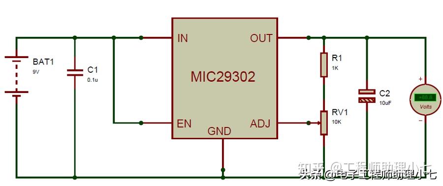 MIC29302稳压管参数讲解，图文+电路案例，几分钟，带你轻松搞定 - 知乎