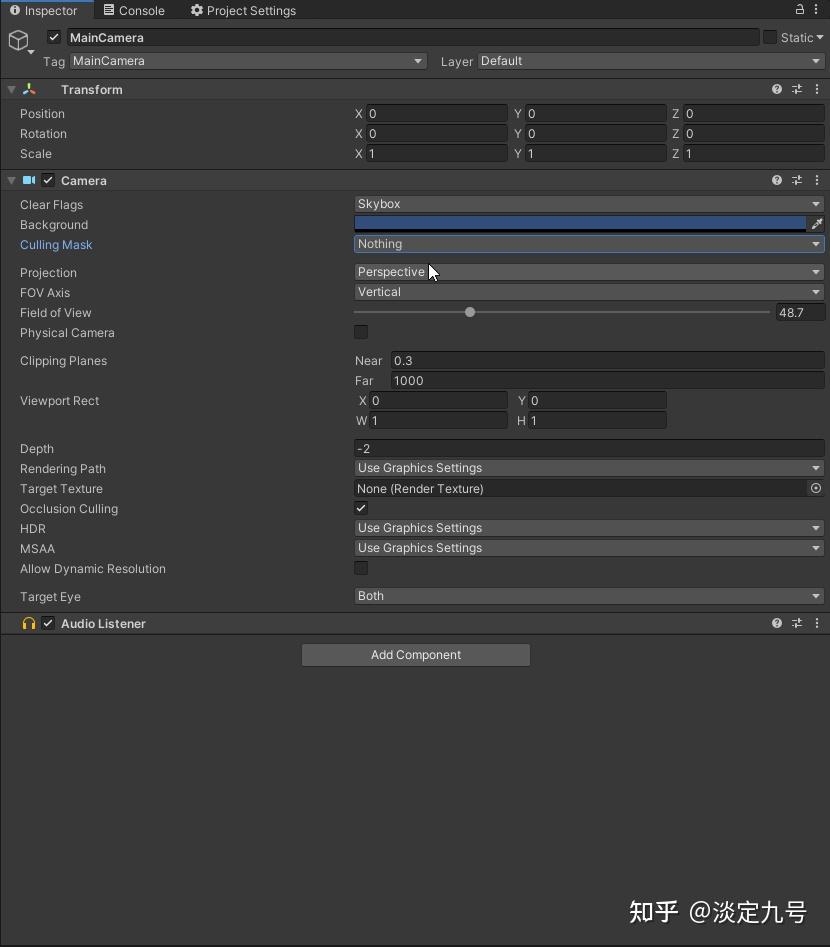 Unity Camera设置-Culling Mask - 知乎