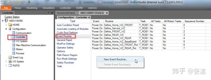 ABB 机器人编程简单实例：Event Routine - 知乎