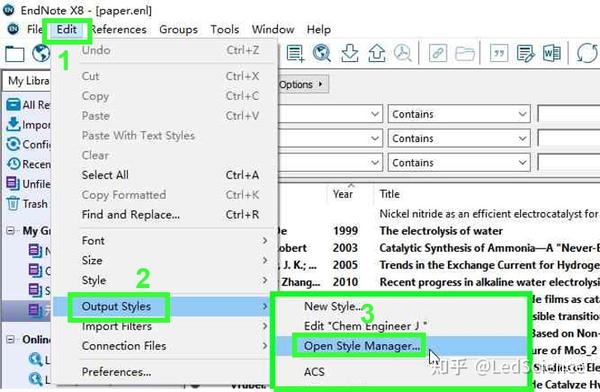 参考文献格式问题百出？EndNote保姆级教程来了！ - 知乎