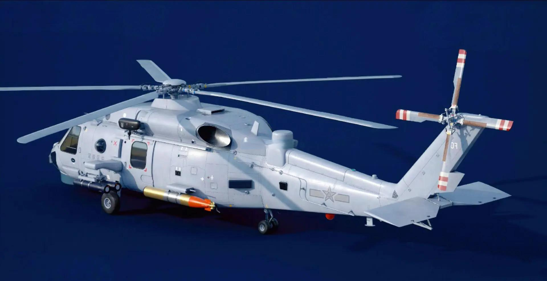 海空猎潜尖兵：直-20F反潜直升机 - 知乎