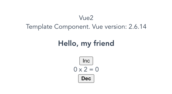 手把手教你如何以 sfc 组件形式优雅开发 vue2/3 通用组件 - 知乎