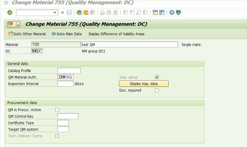 SAP QM物料主数据里QM Material Authorization Group字段 - 知乎