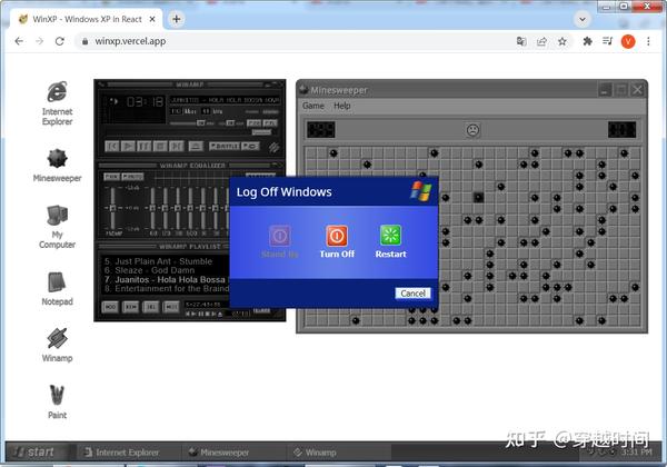 穿越时间·网页系统 Windows XP in React 不用安装的XP系统 - 知乎