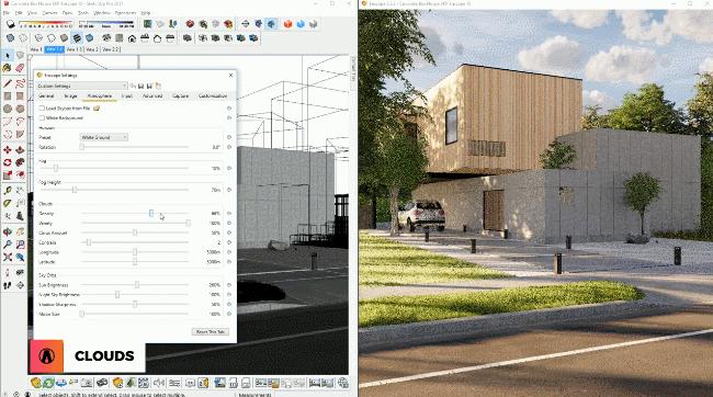 Enscape 室外日夜景照明设置技巧与思路 - 知乎