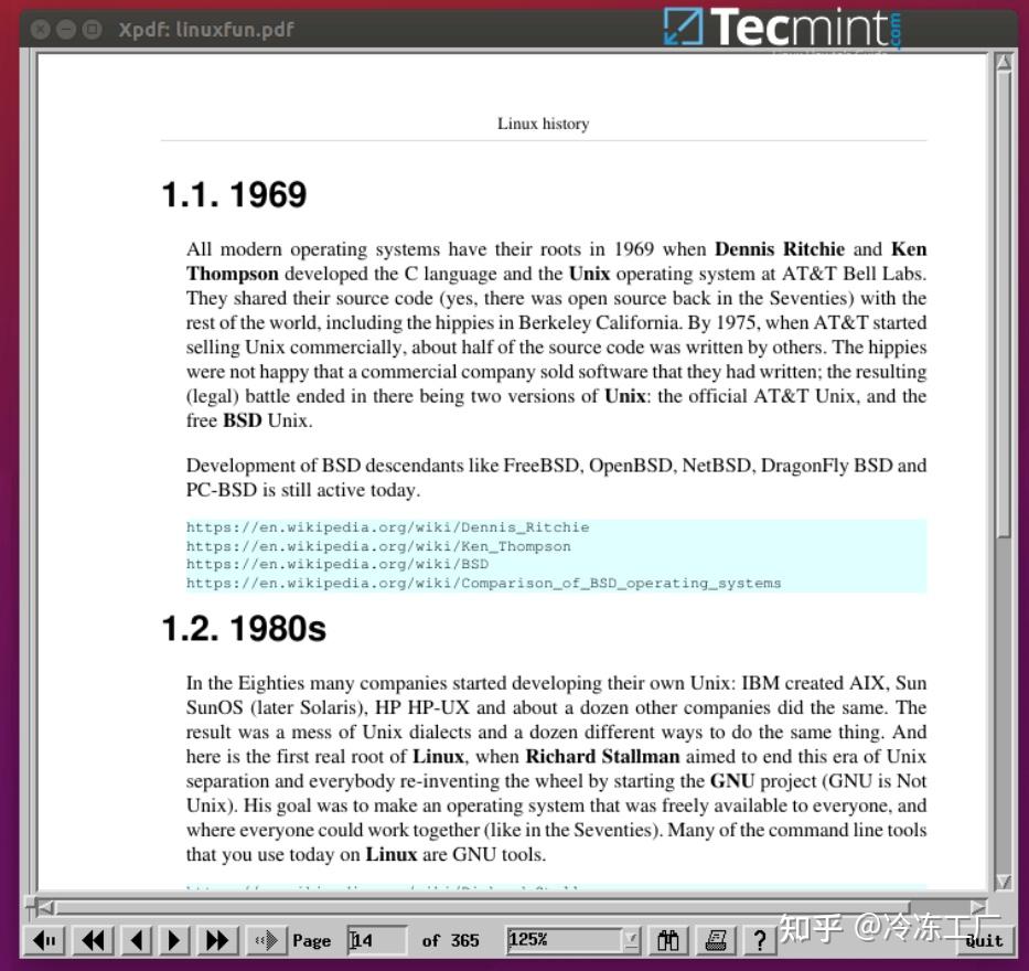 Linux 下的 10 个 PDF 软件 - 知乎