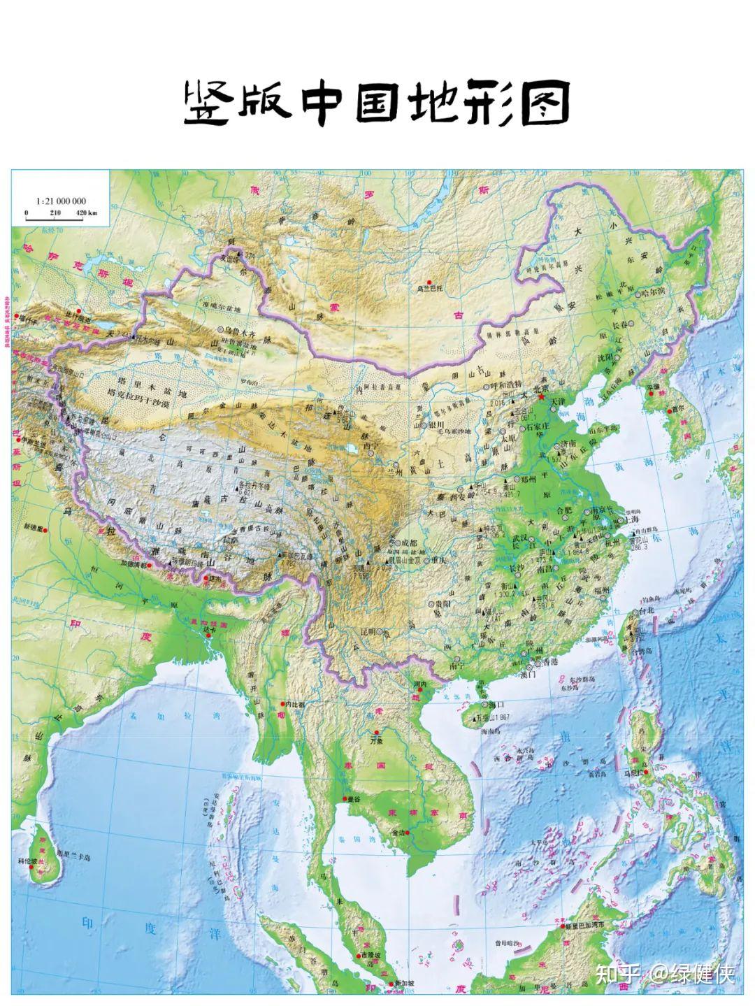 宝藏级中国各类型实用高清地图（3），赶紧收藏！ - 知乎