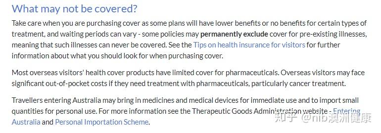 澳大利亚留学 | 海外访客健康保险(OVHC)详解 - 知乎