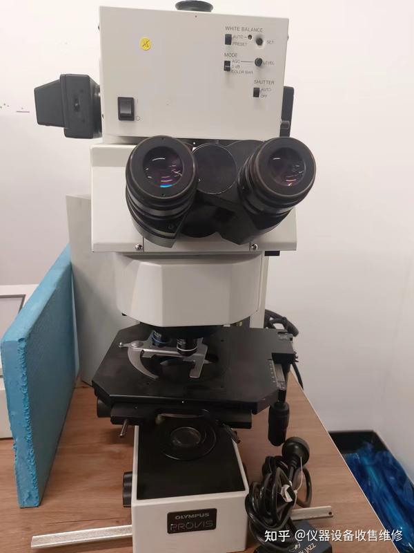 出Olympus奥林巴斯AX70显微镜， - 知乎