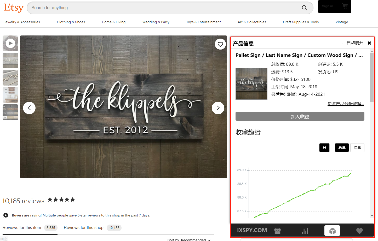 adspy效果差？来试试 IXSPY 推出的独立站选品工具( Etsy + Shopify )吧 - 知乎