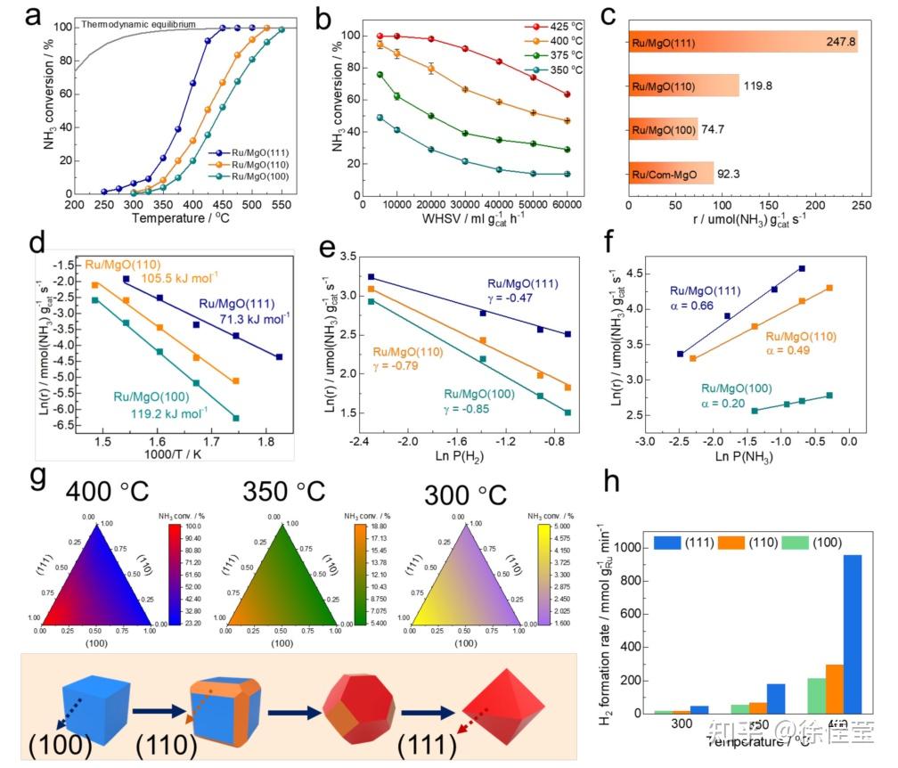 Shik Chi Edman Tsang教授 团队最新Nat. Commun.：MgO（111）上分散表面Ru团簇催化氨分解 - 知乎