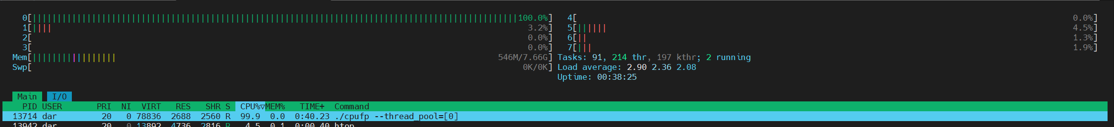 RISC-V 开发板 MUSE Pi Pro cpufp测试算力 - 知乎