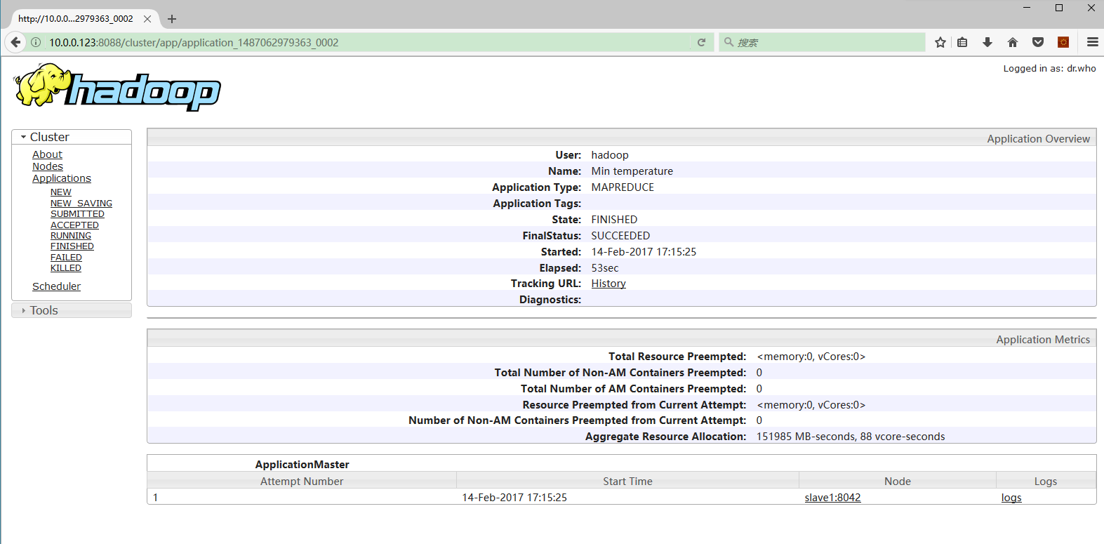 hadoop实验（MapReduce）——关于气象数据集 - 知乎