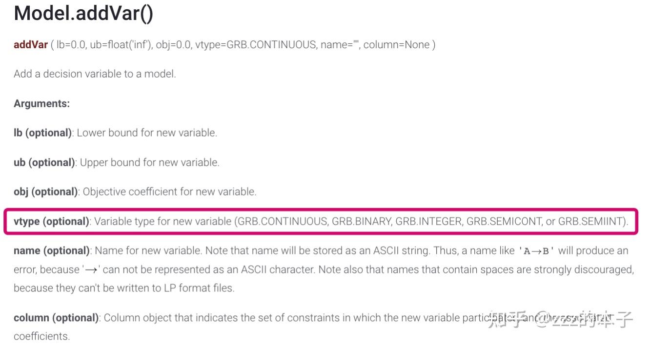 建模常用的线性化方法和基于python的gurobi、cplex、scip的约束API（不断更新） - 知乎